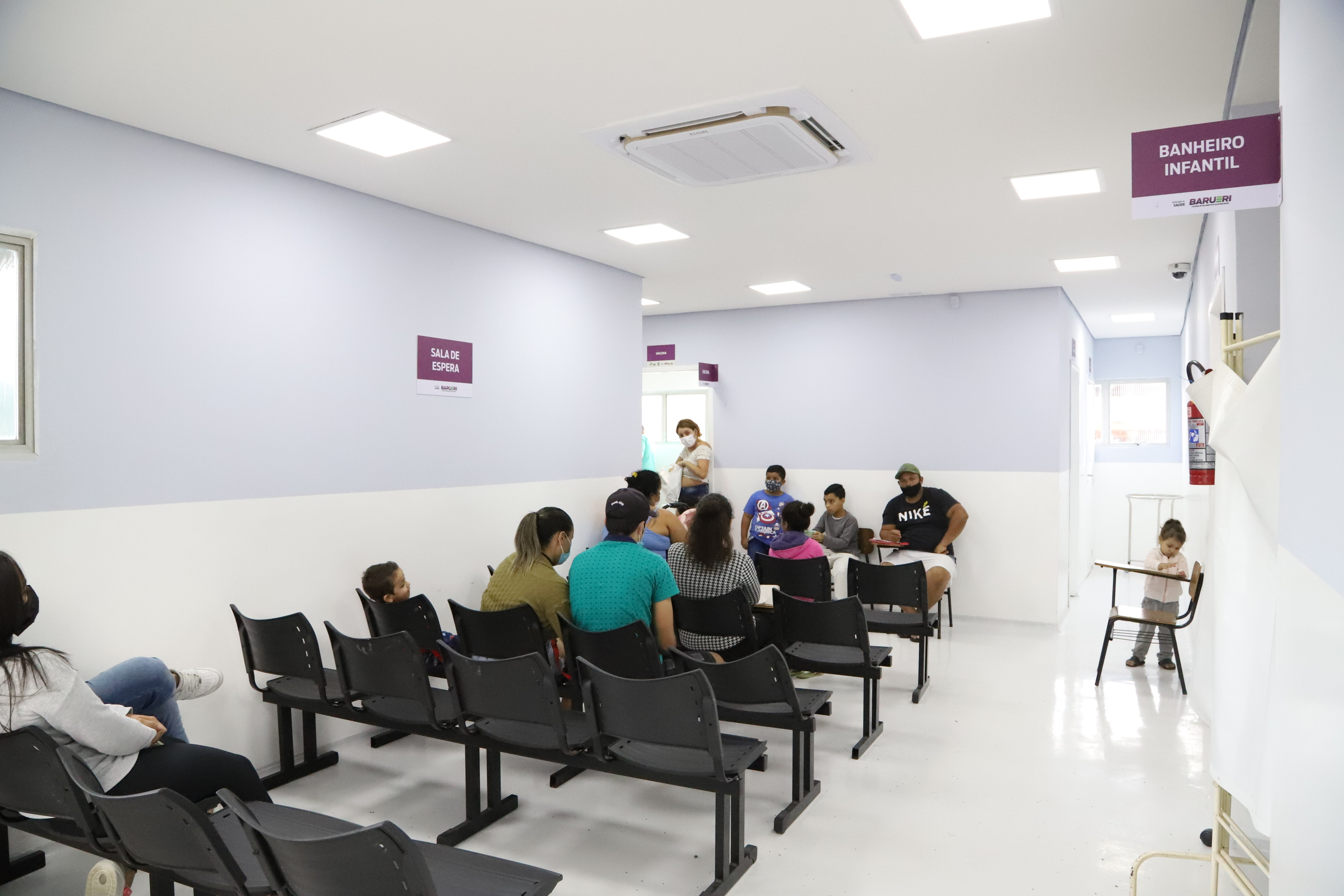 Após reforma, prédio da UBS do Parque Viana reabre com mais conforto ...