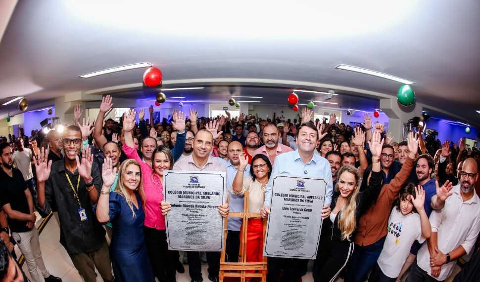 Prefeito Elvis Cezar inaugura o novo Colégio Municipal Abelardo Marques ...